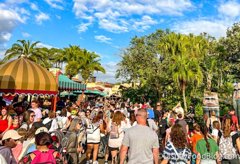 The WEIRD Fact About Disney World CROWDS Today | the disney food blog