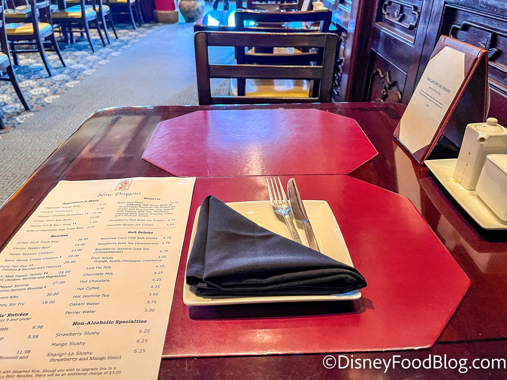 REVIEW: Nine Dragons Restaurant in EPCOT | the disney food blog