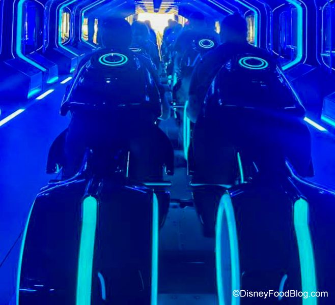2022 wdw mk tomorrowland tron Lightcycle Run walt Disney World Railroad