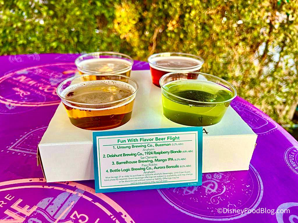 2023 Disney California Adventure Food and Wine Festival Booths, Menus ...