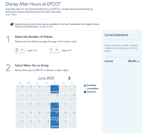 HURRY! EPCOT After Hours Tickets Are Now on Sale | the disney food blog