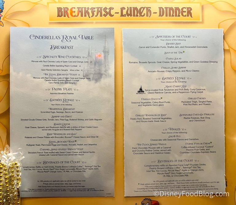 REVIEW: We Tried the MOST EXPENSIVE Character Meal in Disney World ...