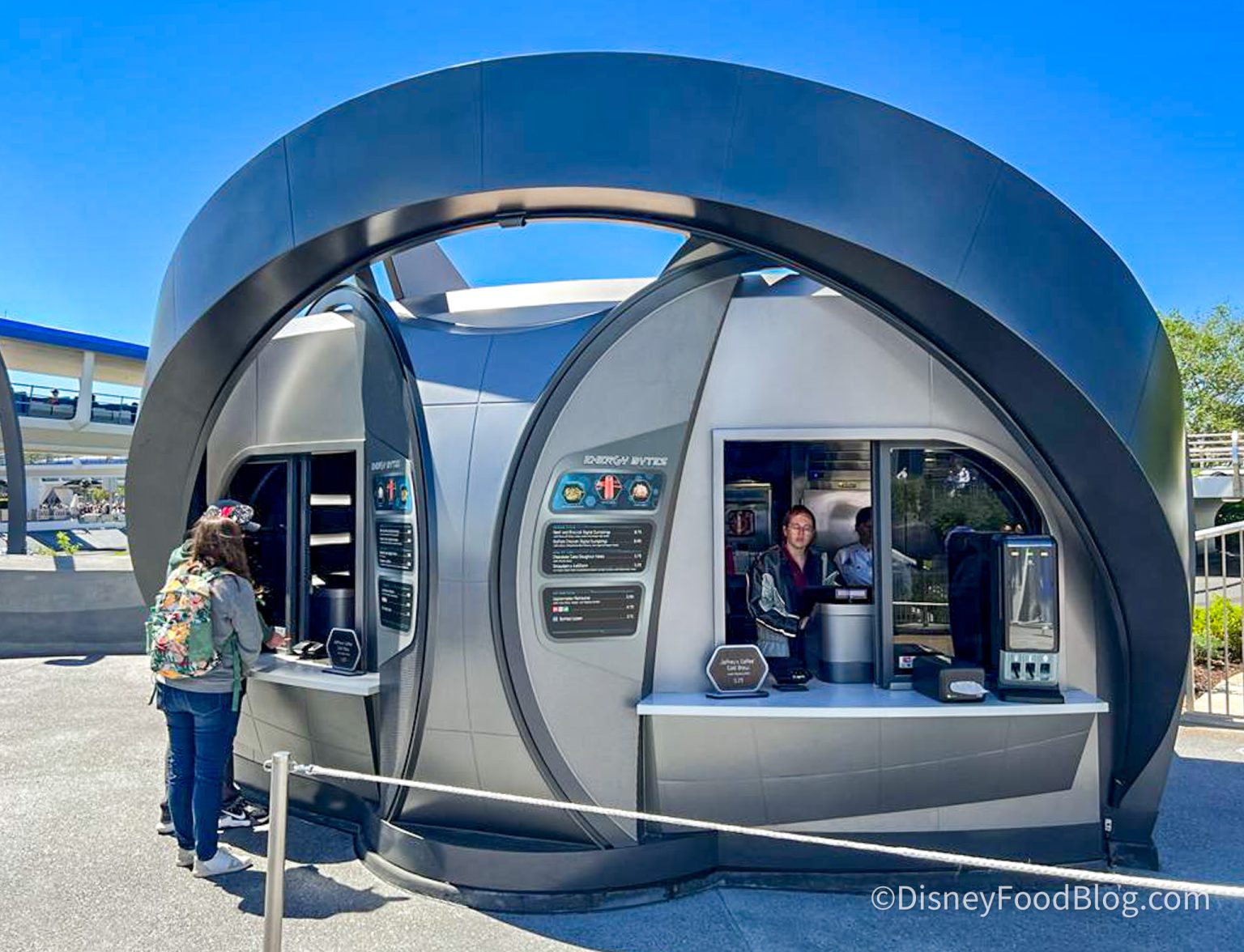 FIRST LOOK at the New TRON Snack Stand in Magic Kingdom! - Disney by Mark