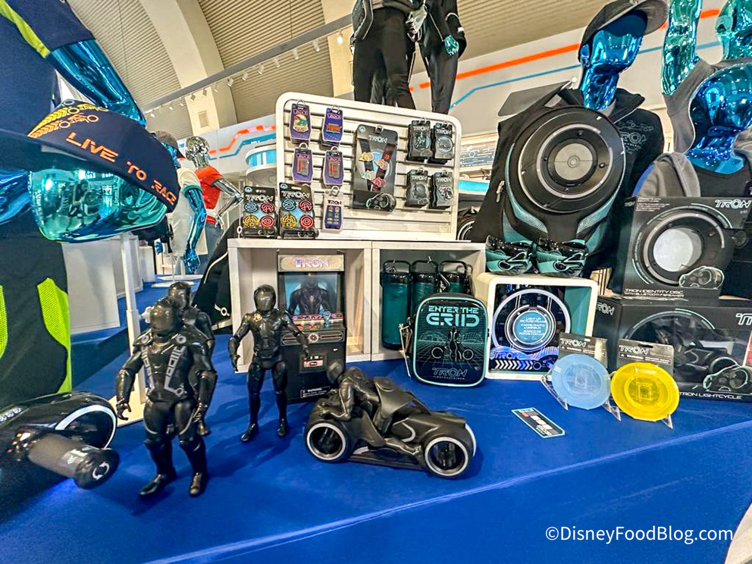 PHOTOS: Come With Us To See TONS of New TRON Merchandise in Disney ...