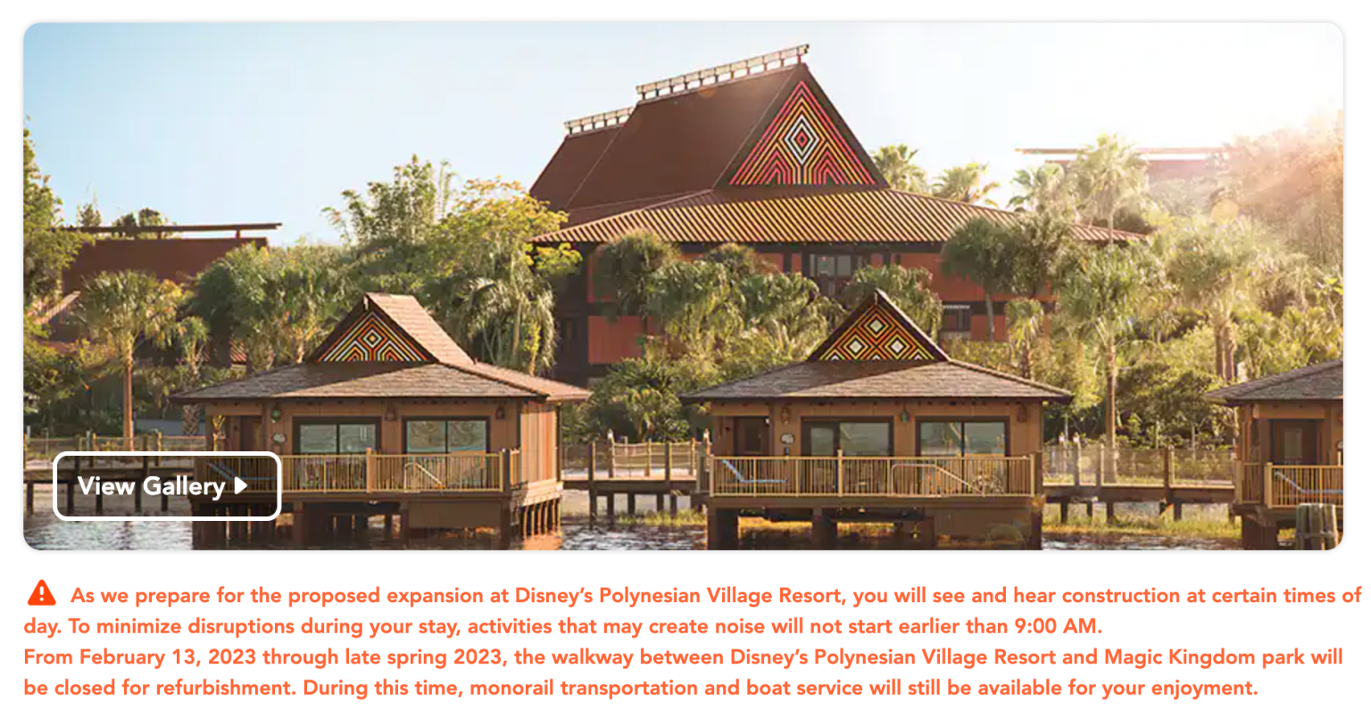 5 Disney Website Warnings You Should See | the disney food blog