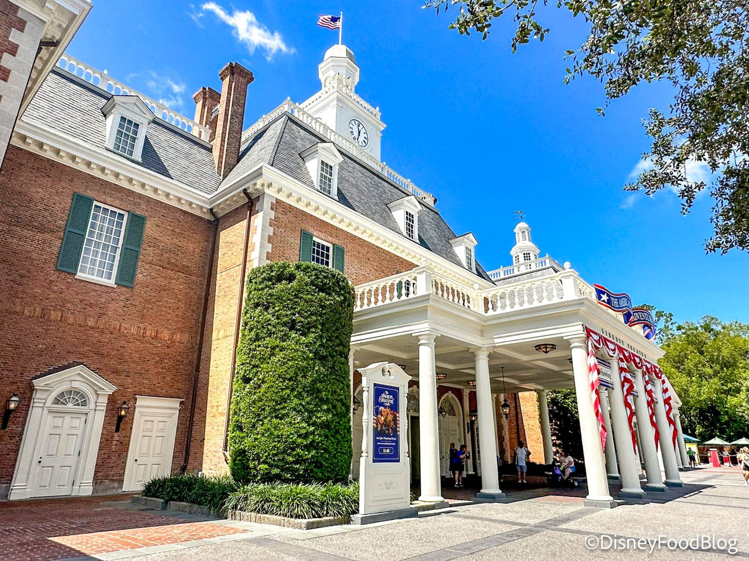 Something NEW Is Coming to the American Adventure Pavilion in EPCOT ...