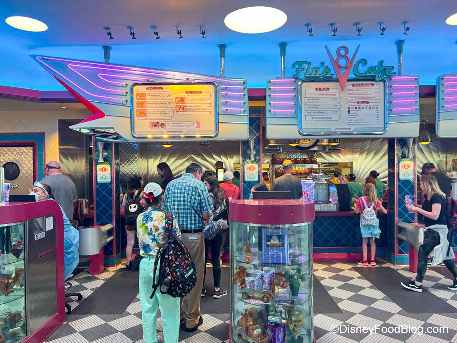 REVIEW: Flo's V-8 Cafe in Disney California Adventure | the disney food ...