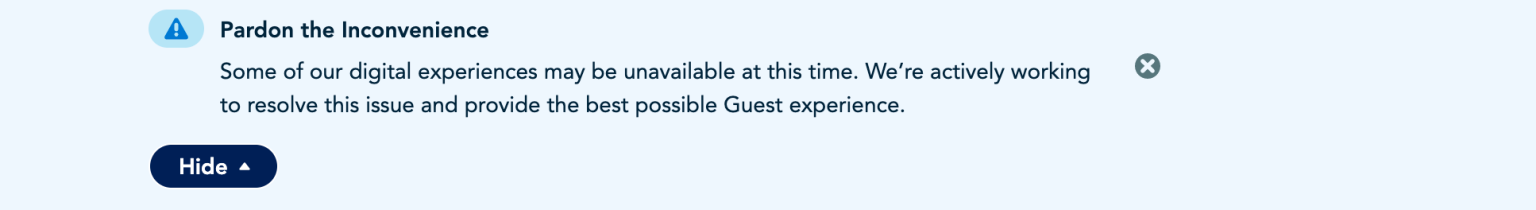 NEWS: The Disney World App Is STRUGGLING Today | the disney food blog