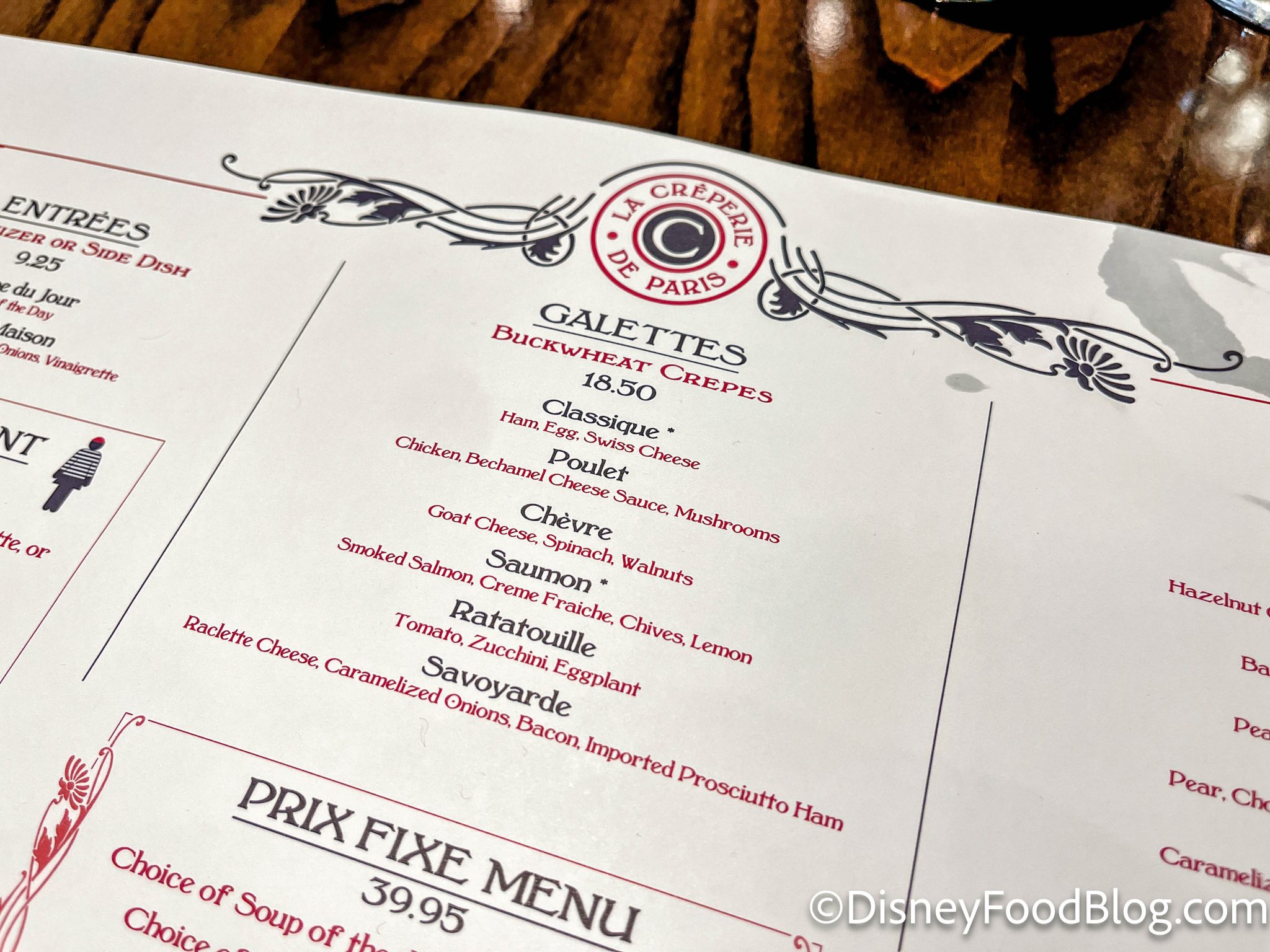 REVIEW: A Warning About the Prix Fixe Meal at La Crêperie de Paris in ...