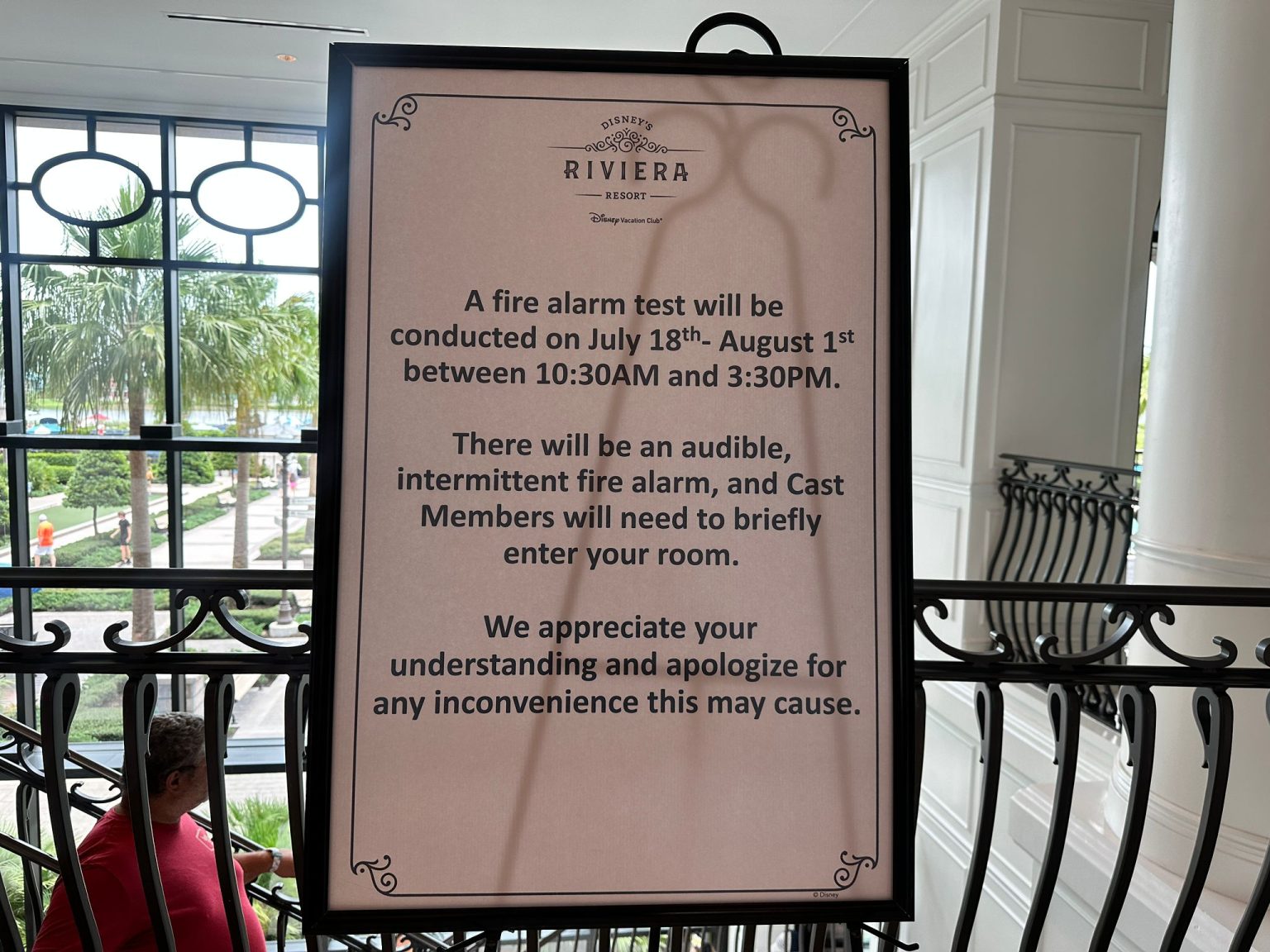 If You're Staying at Disney's Riviera Hotel Soon, Watch Out for This ...