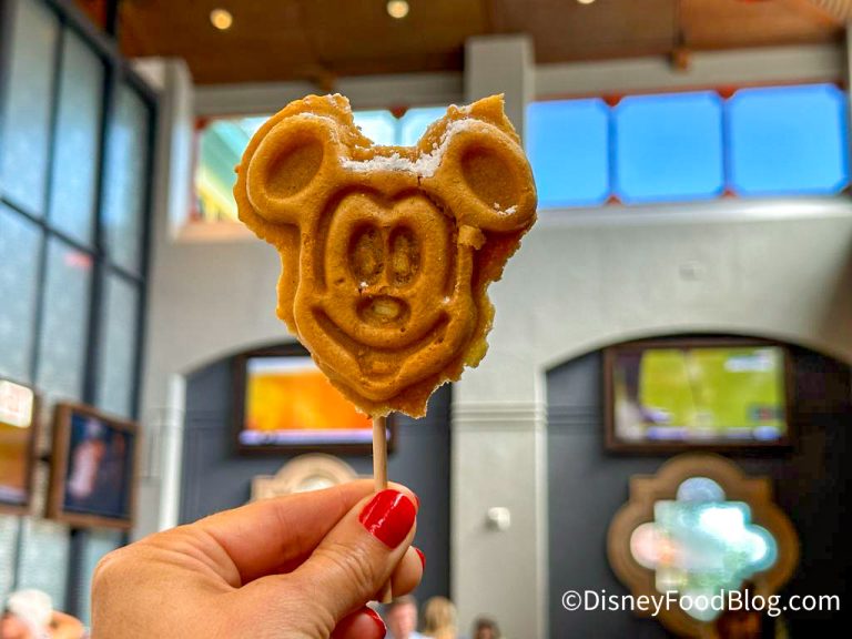 Chicken-Stuffed Mickey Waffles on a Stick Exist in Disney World. You're ...