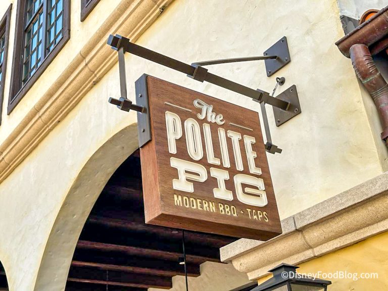 Grab This NEW Special at The Polite Pig in Disney Springs Before It’s ...
