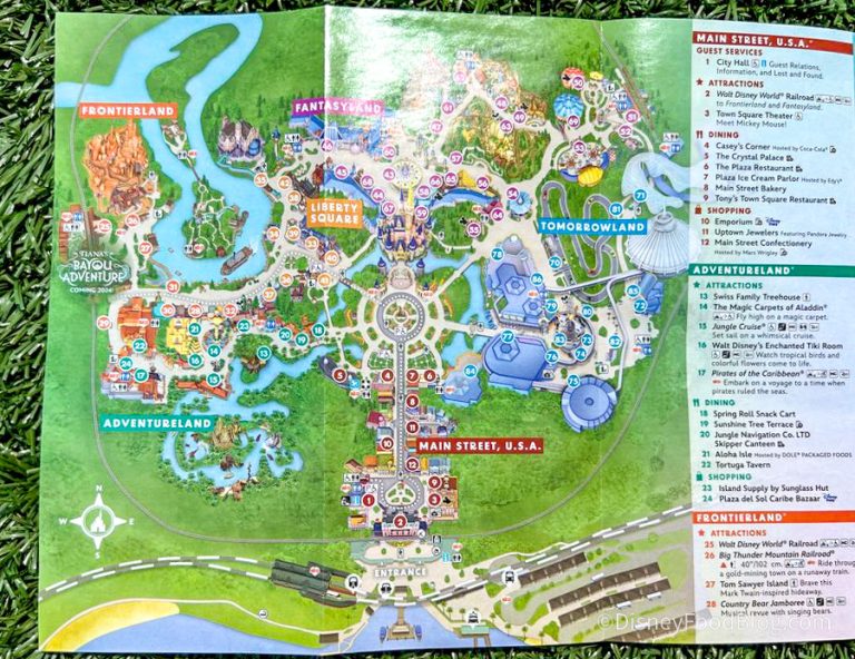 It's Official! The Magic Kingdom Park Map Has CHANGED | the disney food ...