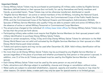 NEWS: Disney World Announces 2024 Military Ticket Discounts | the ...