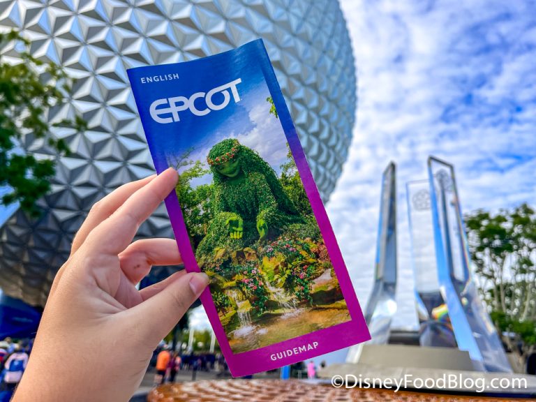 There's a NEW Park Map in EPCOT — See All the Changes Here! | the ...