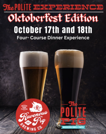 A NEW and EXCLUSIVE Event Is Coming to The Polite Pig in Disney Springs ...