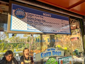 FIRST LOOK at the MENU for New Corn Dog Stand in Disney World! | the ...