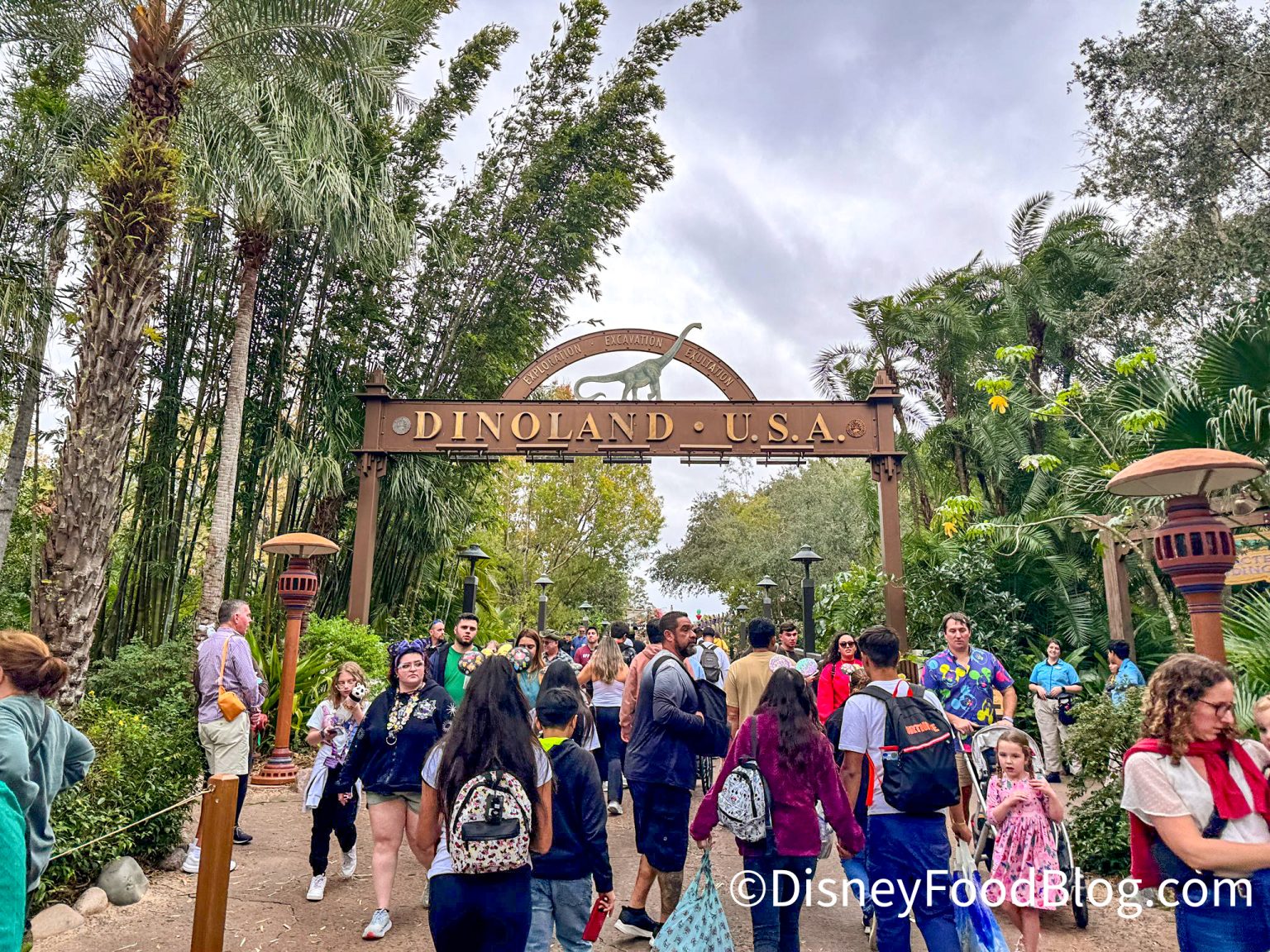 NEW LOOK at the DinoLand U.S.A. Retheme Coming to Disney's Animal ...