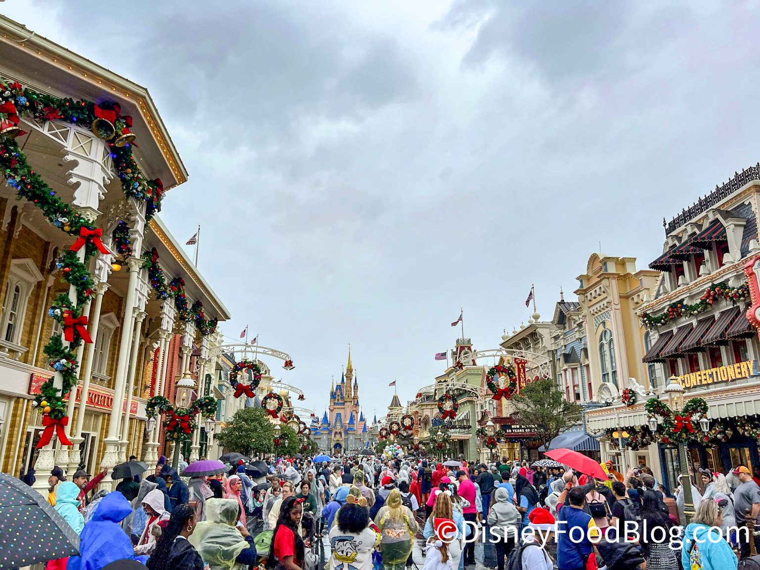 See The CROWDS On Christmas Day at Disney World! | the disney food blog
