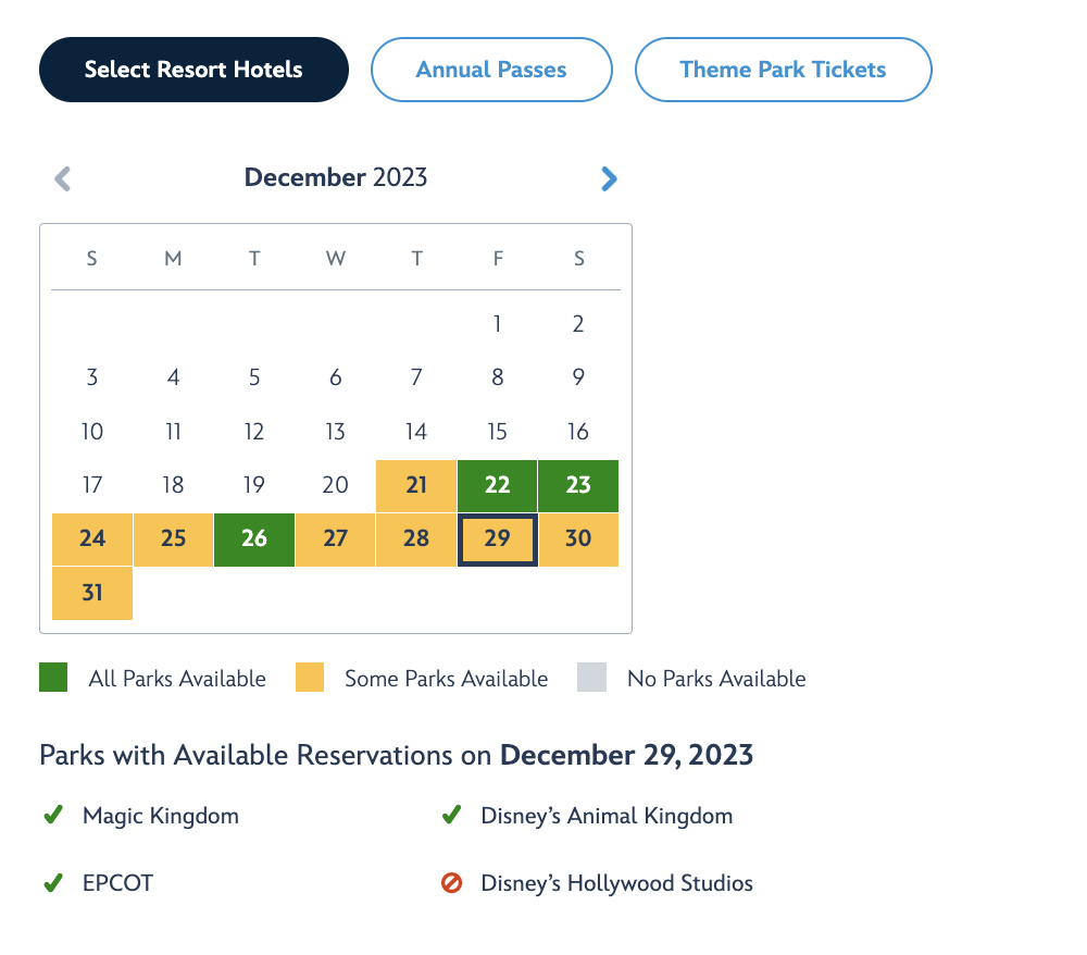 Disney World is SELLING OUT of Park Passes Ahead of Christmas! | the ...