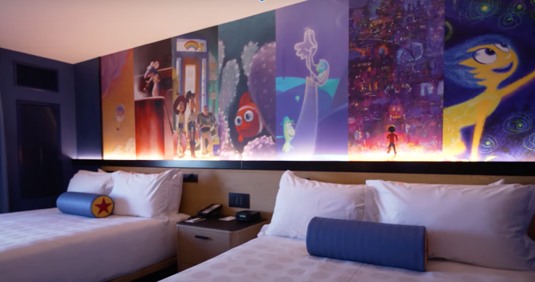 FULL ROOM TOUR of Disney’s NEW Pixar-Themed Hotel Rooms! - Disney by Mark