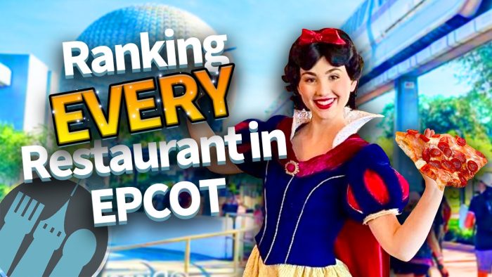 DFB Video: Ranking EVERY Restaurant in EPCOT | the disney food blog