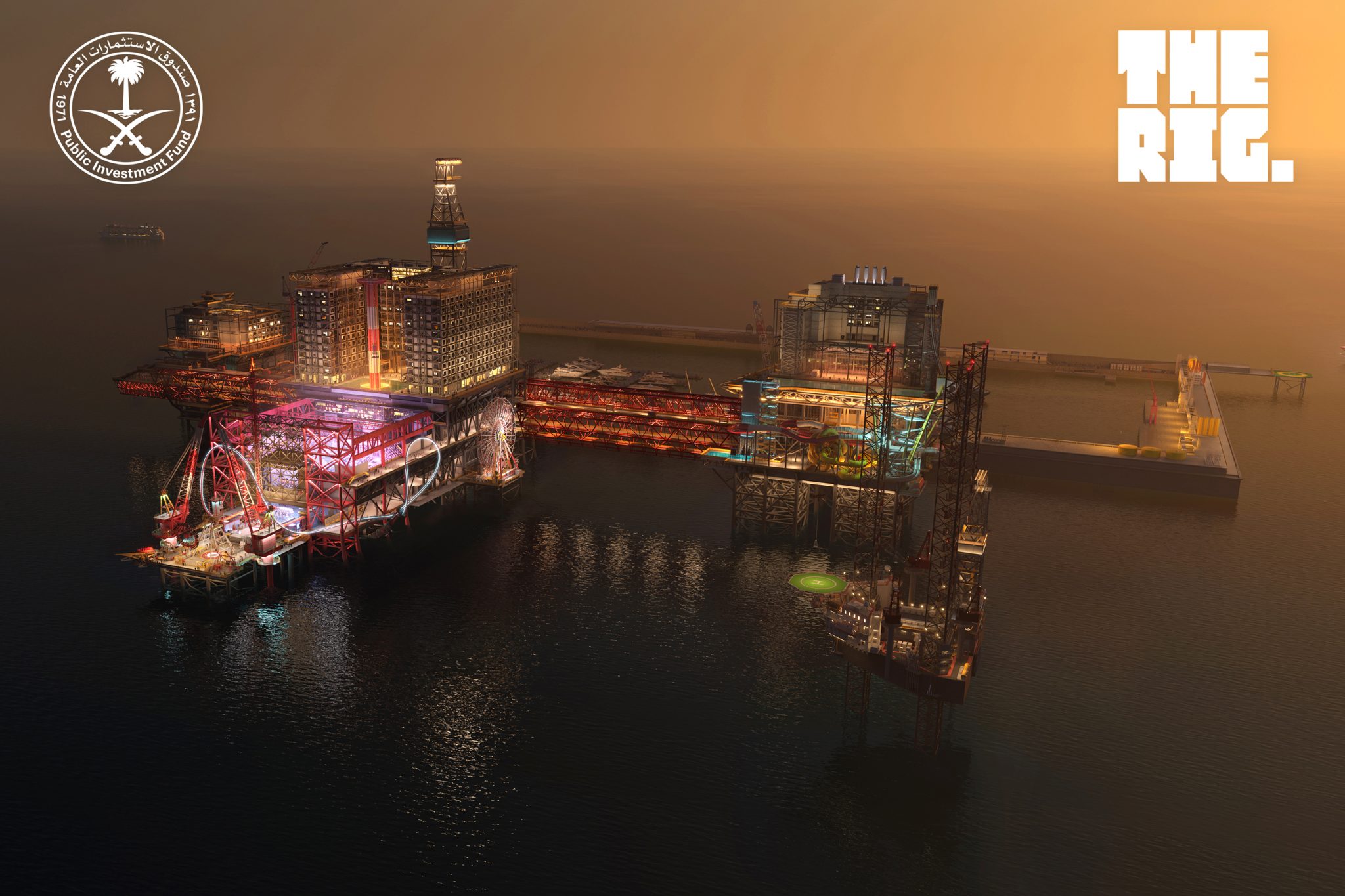 You've GOT To See This NEW Theme Park That's Being Built on an OIL RIG ...