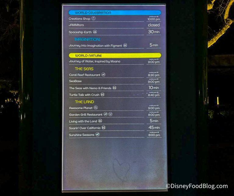 Just How LOW Are EPCOT Wait Times During After Hours Events in Disney ...