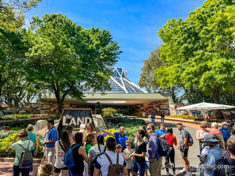 Here's What Happens When Disney Has to Evacuate the Land Pavilion in ...
