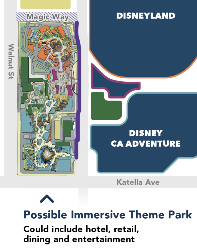 5 UPDATES Hiding in the NEW MAP of Disneyland's $1.9 Billion Expansion ...