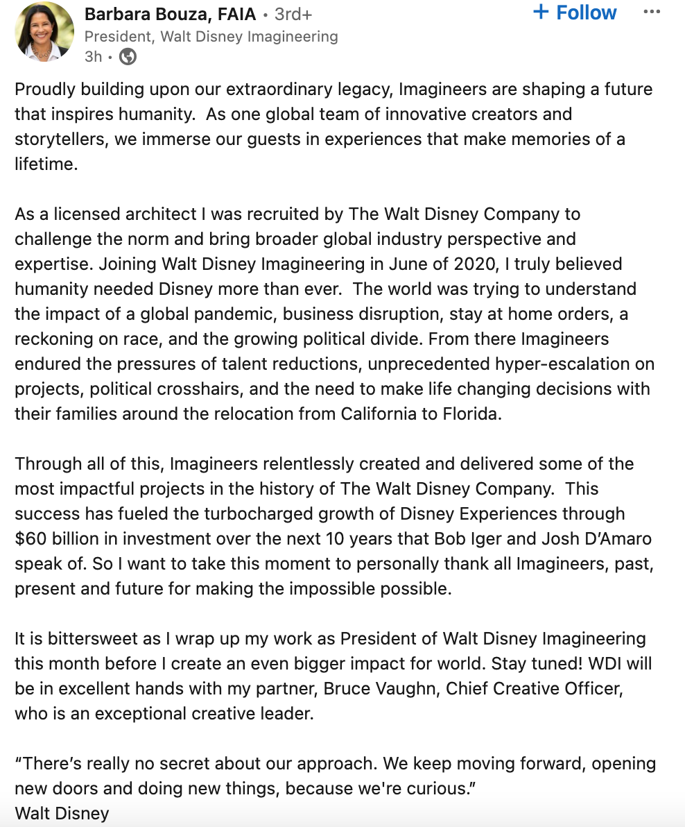 NEWS: Big Changes Just Hit Disney's Executive Leadership | the disney ...