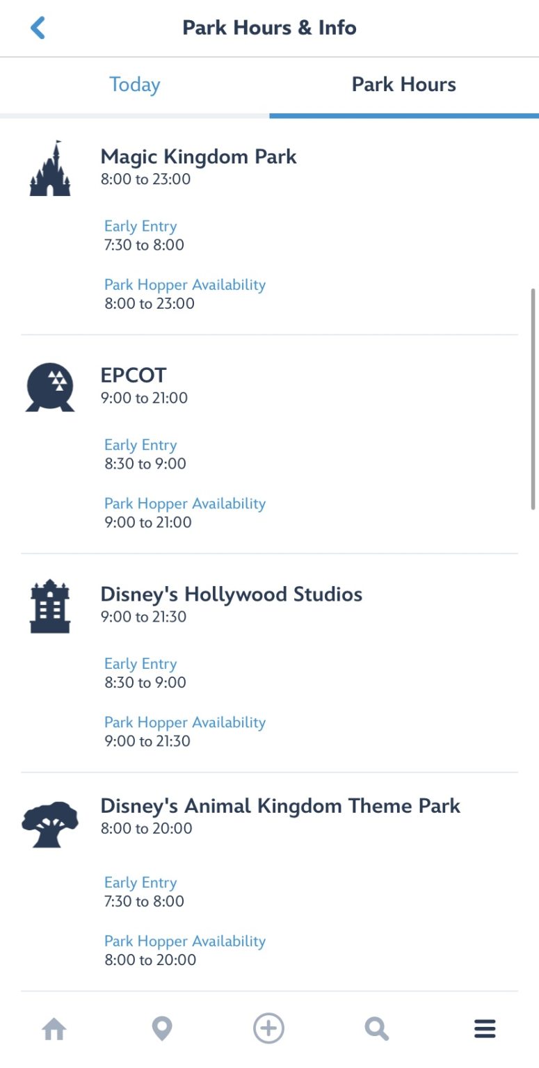 Every Ride That's Open During Early Theme Park Entry in Disney World in ...