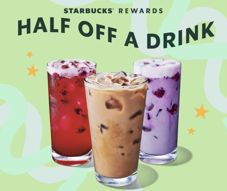 You Can Get Starbucks HALF OFF on April 25th — But There's a Catch ...