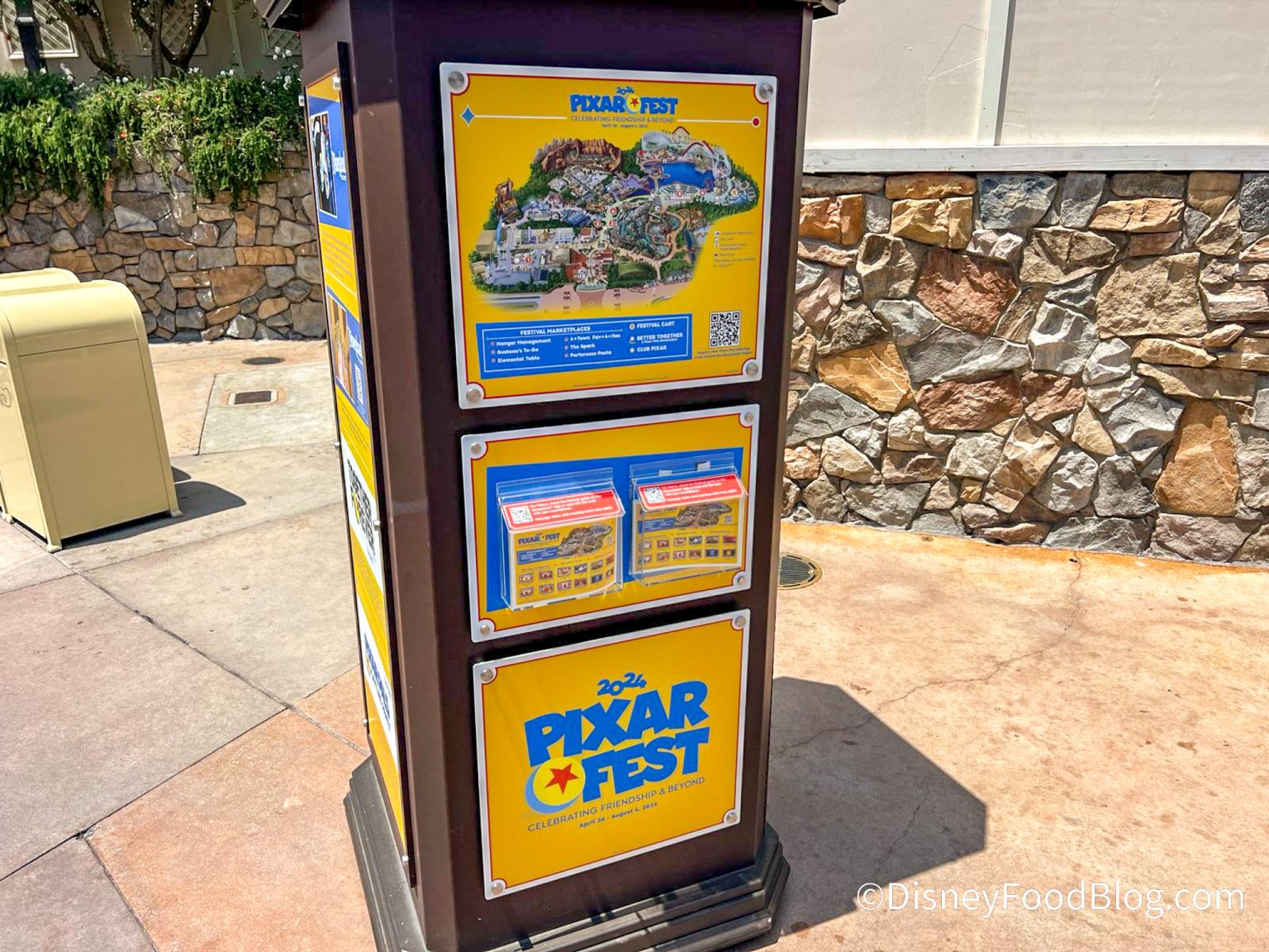 Disneyland Resort's Pixar Fest -- Marketplace Food Booths and Limited ...