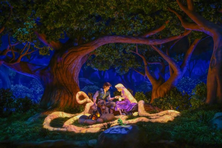 FIRST LOOK INSIDE Disney's NEW Tangled Ride: Rapunzel's Lantern ...
