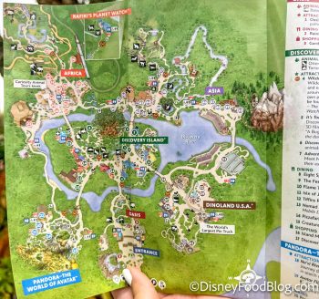 One Disney World Park Got a NEW Map With Some Character CHANGES! | the ...