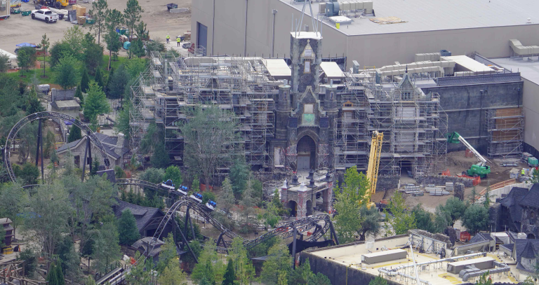 NEWS: The Dark Universe Roller Coaster at Epic Universe Has Started ...
