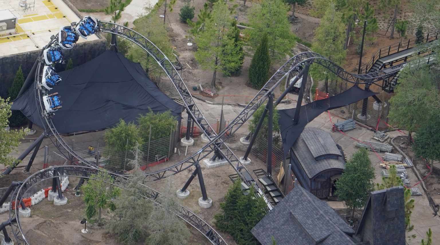 NEWS: The Dark Universe Roller Coaster at Epic Universe Has Started ...