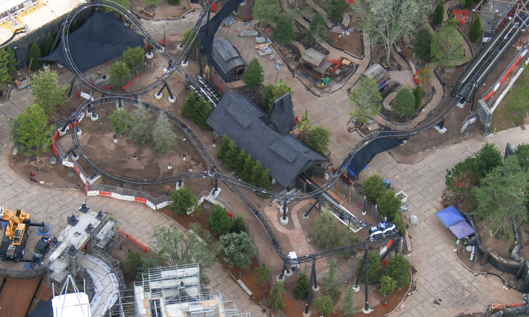 NEWS: The Dark Universe Roller Coaster at Epic Universe Has Started ...