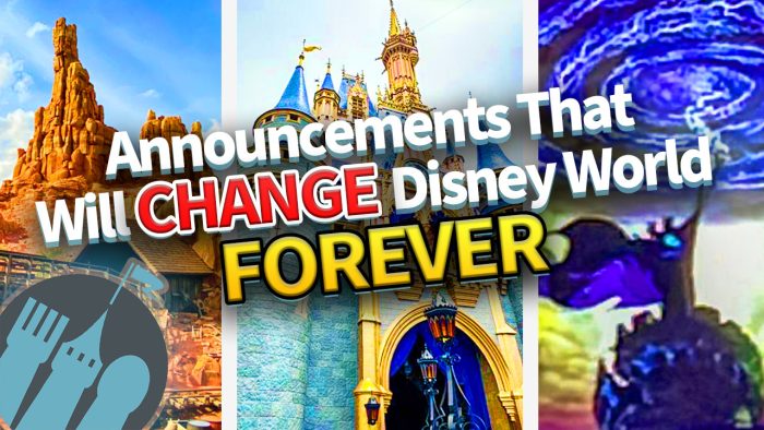DFB Video: Announcements That Will Dramatically Change Disney World ...