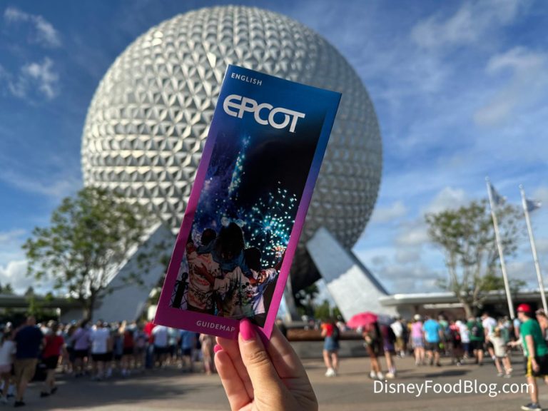 3 BIG Changes Reflected in NEW EPCOT Park Map | the disney food blog