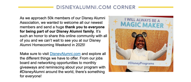 Why Former Disney World Cast Members Need to Check Their Email Each ...