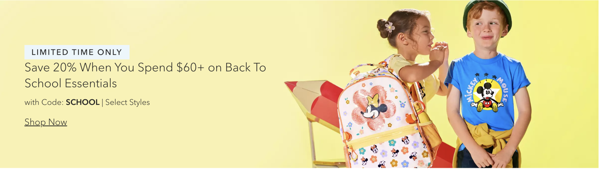 Save Big On Back To School Disney Essentials Online Right Now! | the ...