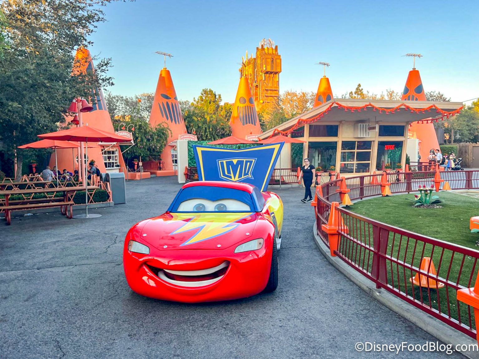 Where Is Lightning McQueen in the New Cars Land? | the disney food blog