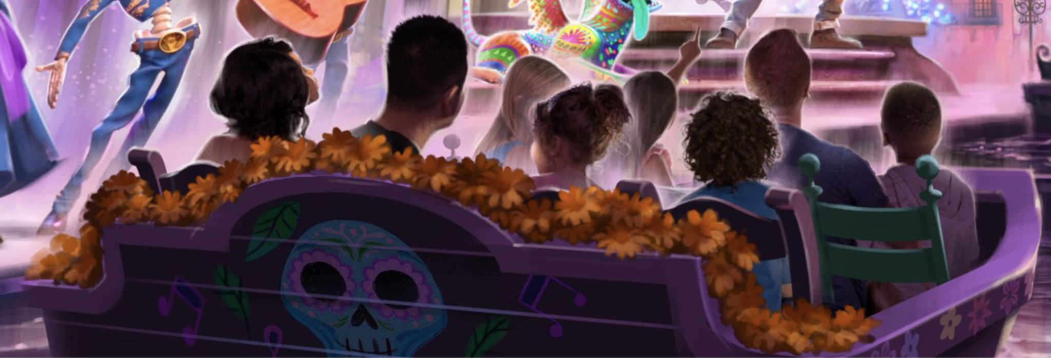 NEWS! Close-Up Look At Disney's NEW Coco Ride | the disney food blog