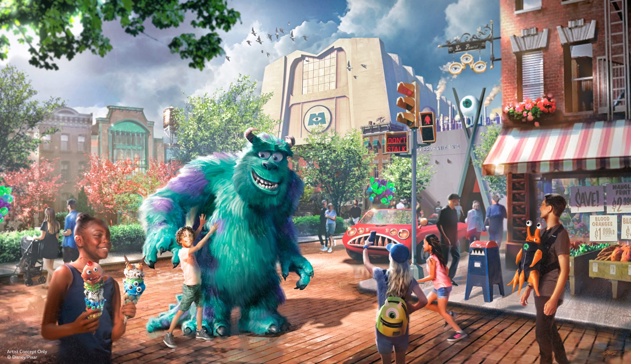 NEW LOOK at 'Monsters, Inc.' Land Coming to Disney World | the disney ...
