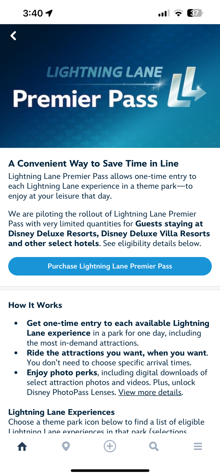 Step-By-Step: How to Buy Lightning Lane Premier Pass on the Disney ...