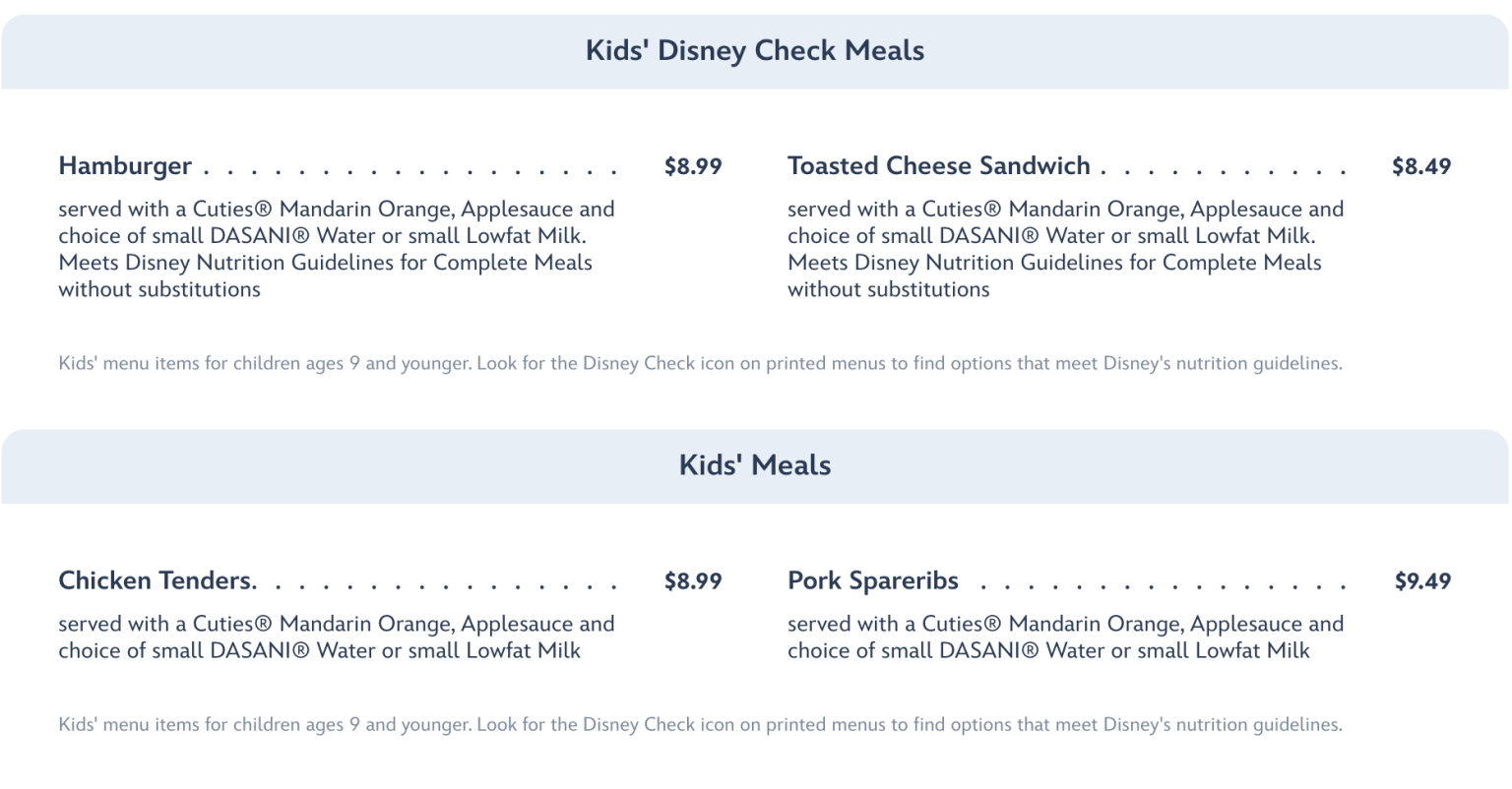 PRICING and FULL MENU Announced for Disney's NEW Country Bear-Themed ...