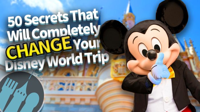 DFB Video: 50 Secrets That Will Completely CHANGE Your Disney World ...