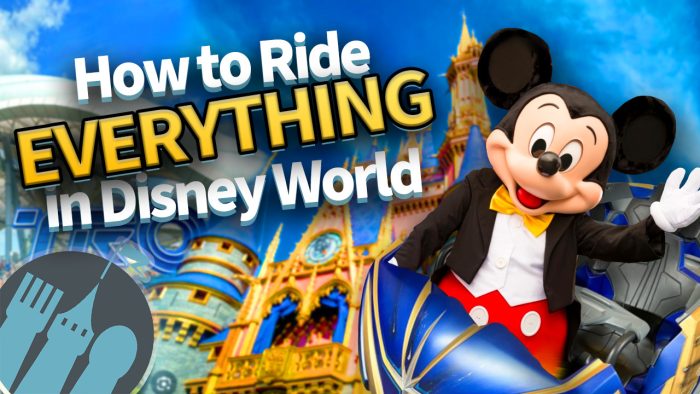 DFB Video: How to Ride EVERYTHING in Disney World | the disney food blog